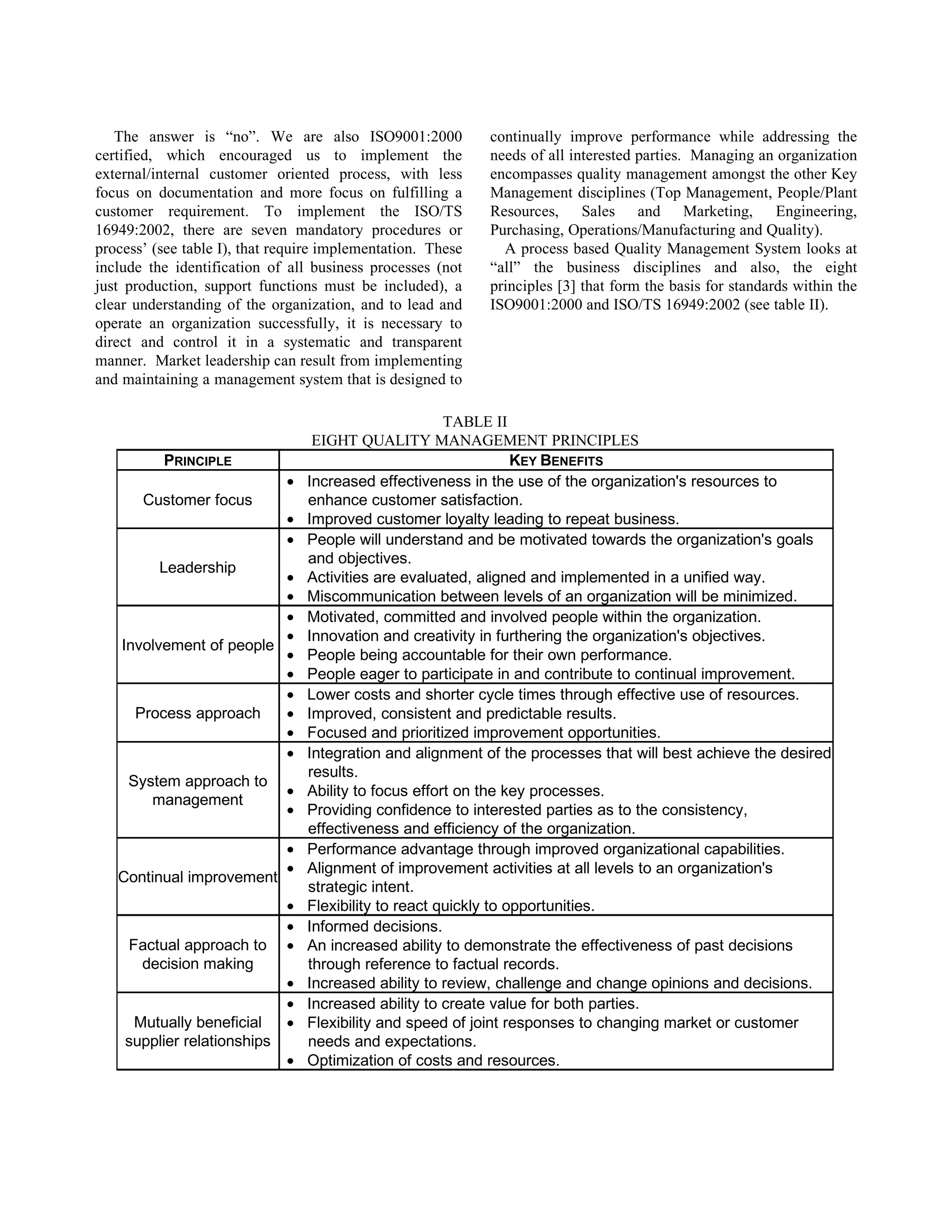Leadership Through ISO/TS 16949 | PDF