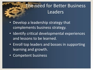 Leadership track Series, 2012 | PPT