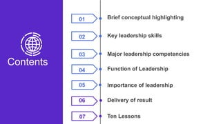 Leadership training ppt | PDF