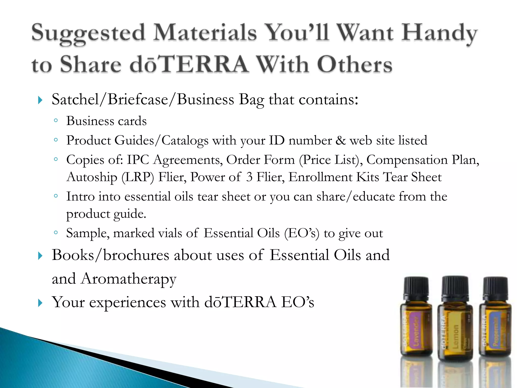 doTERRA Leadership training biz mtg 2-7-13 | PPT