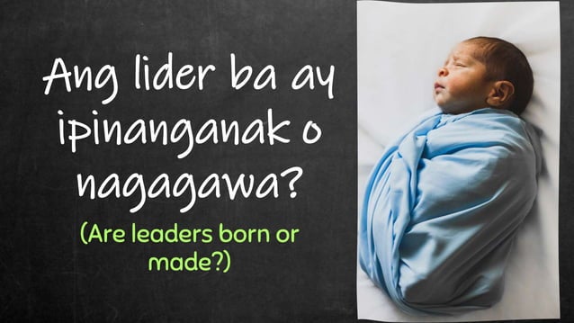 LEADERSHIP TRAINING MODULE TAGALOG VERSION | PPTX