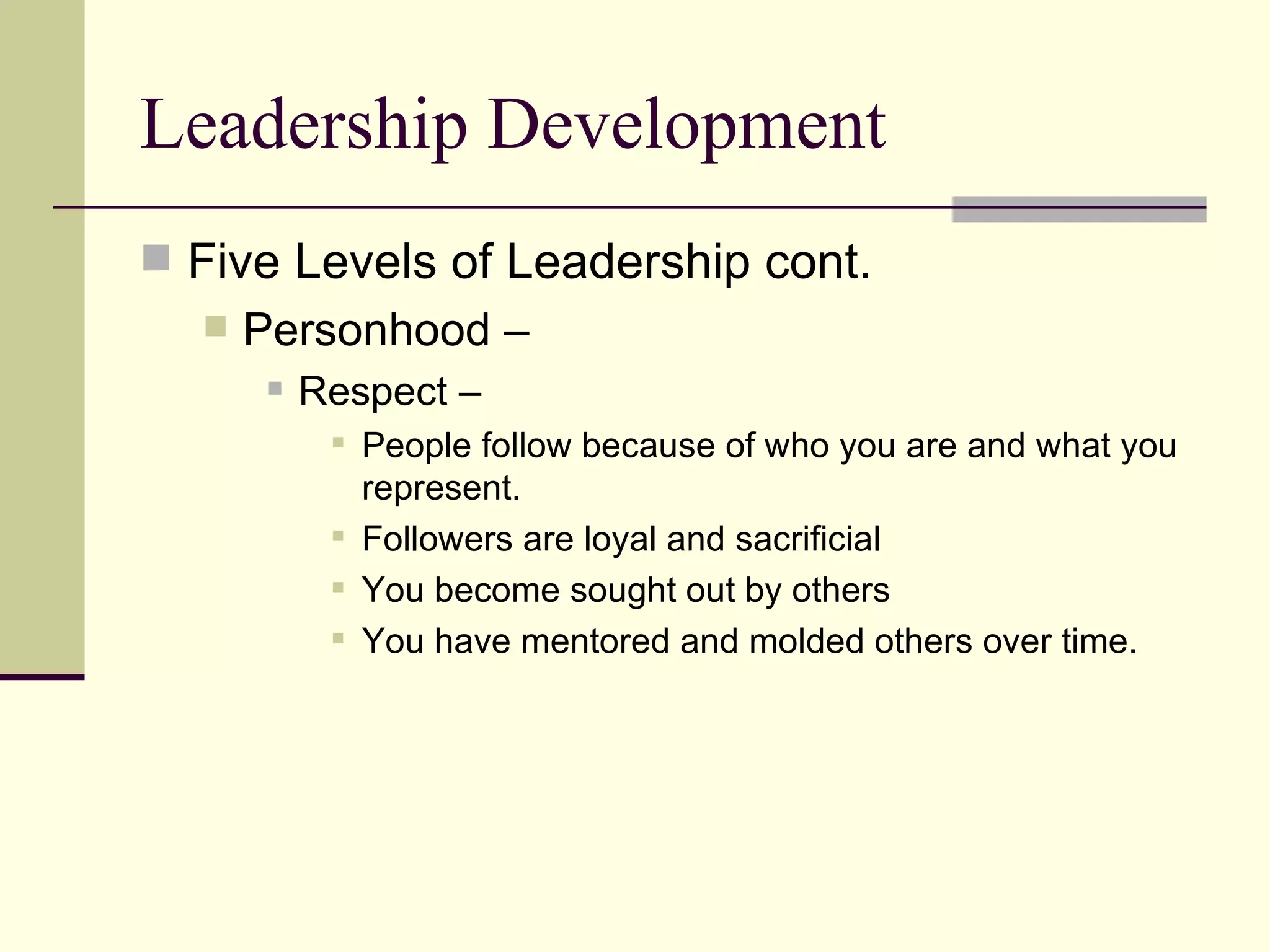 Leadership Training Powerpoint | PPT
