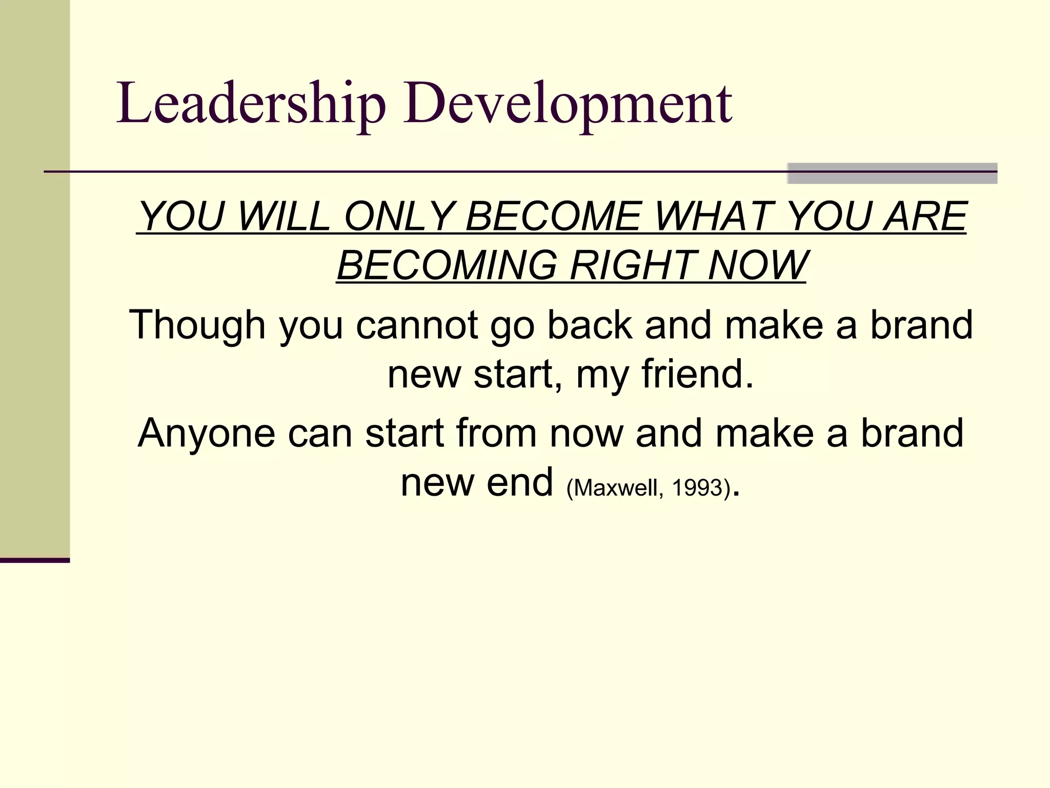 Leadership Training Powerpoint | PPT