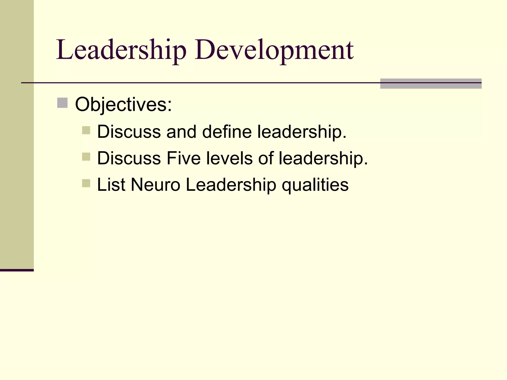 Leadership Training Powerpoint | PPT