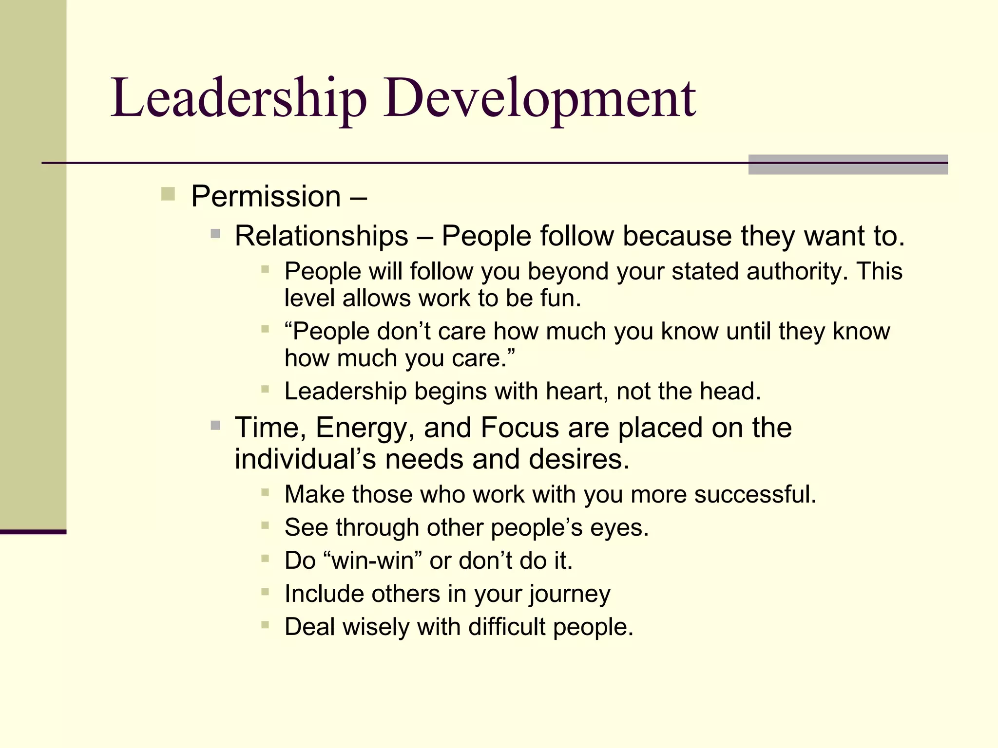 Leadership Training Powerpoint | PPT