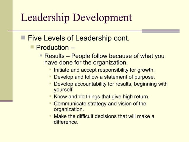 Leadership Training Powerpoint | PPT | Executive Leadership ...