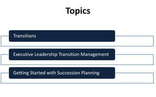 Managing Leadership Transitions | PPTX