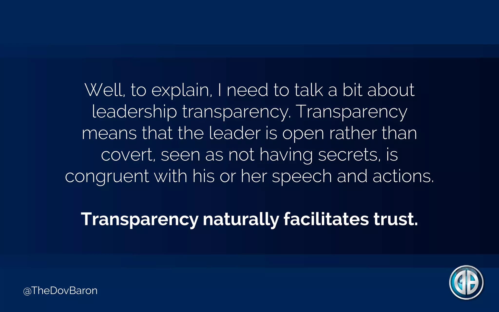 Leadership transparency vs. exposure | PDF