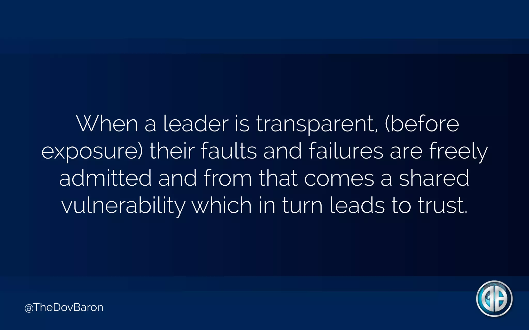Leadership transparency vs. exposure | PDF