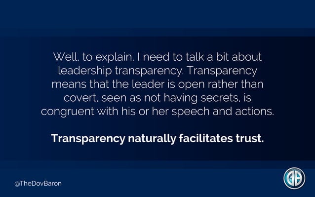 Leadership transparency vs. exposure | PDF