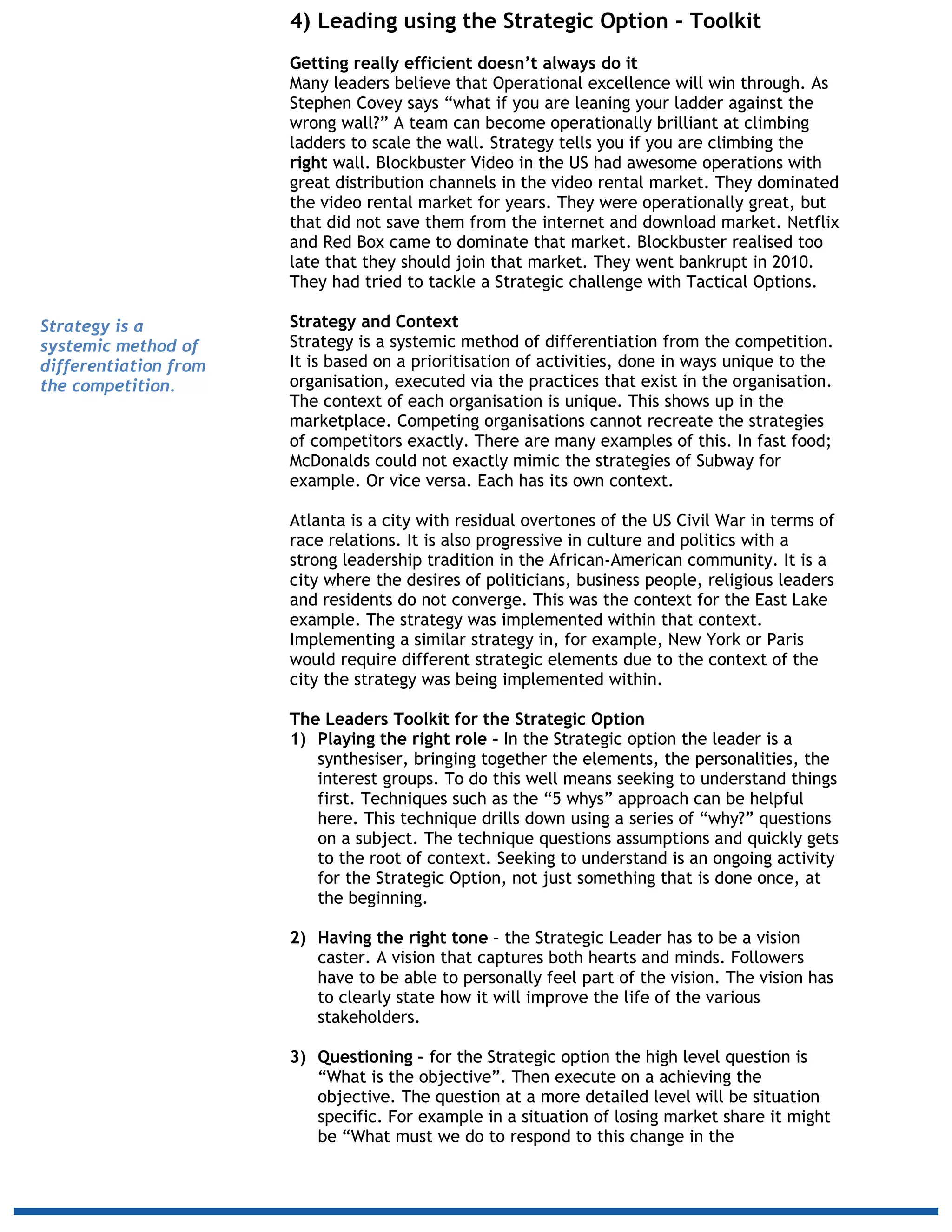 Leadership triangle | PDF