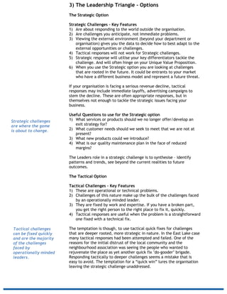 Leadership triangle | PDF