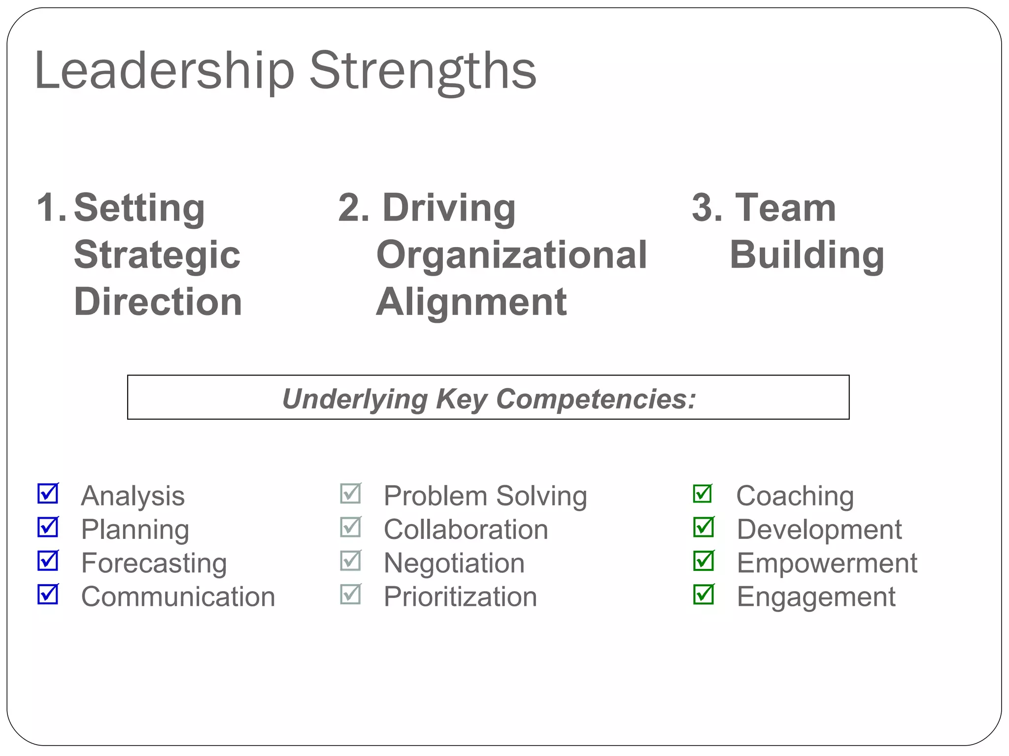 Leadership Value Proposition | PPT