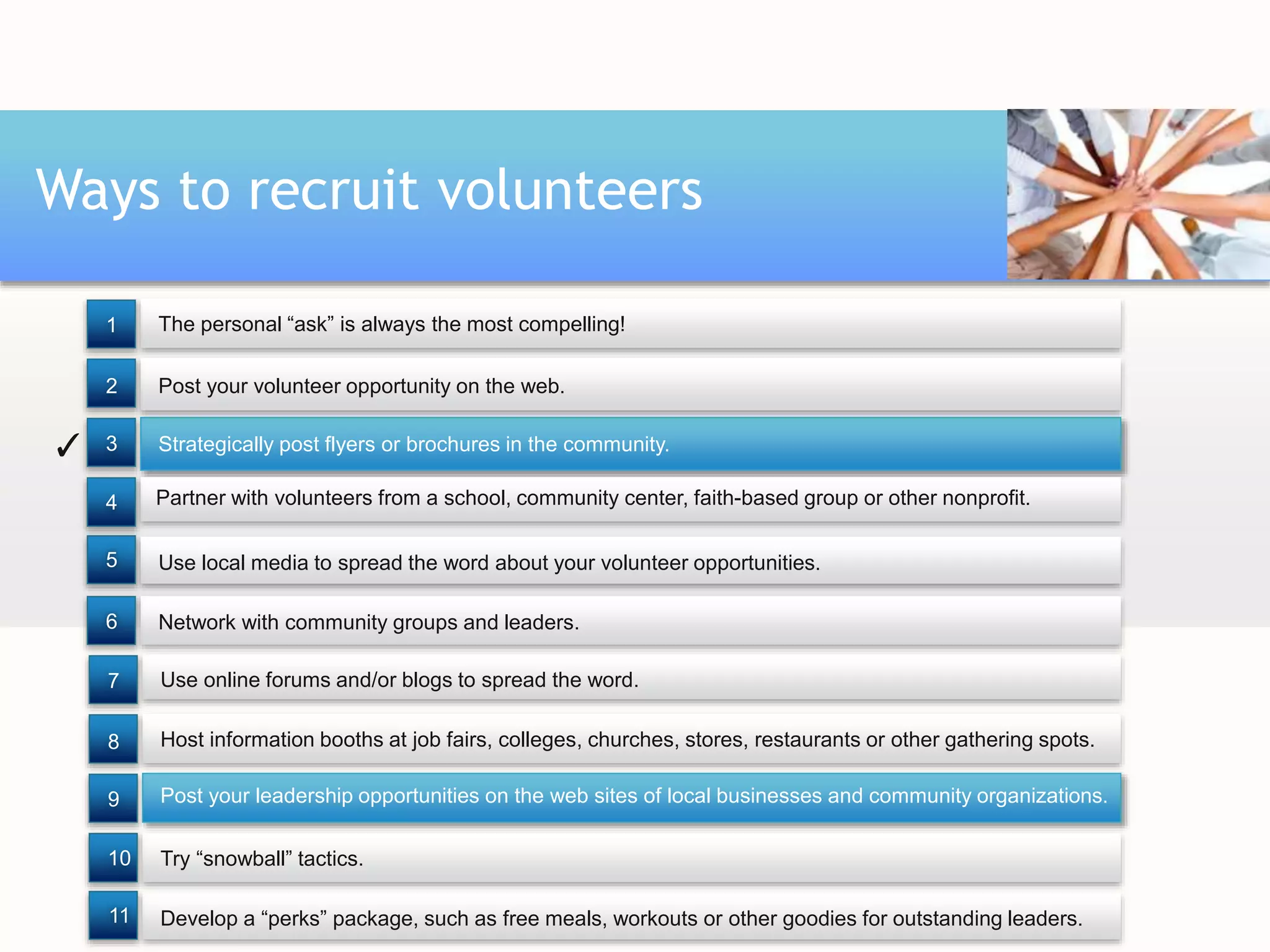 Leadership and Volunteerism | PPTX