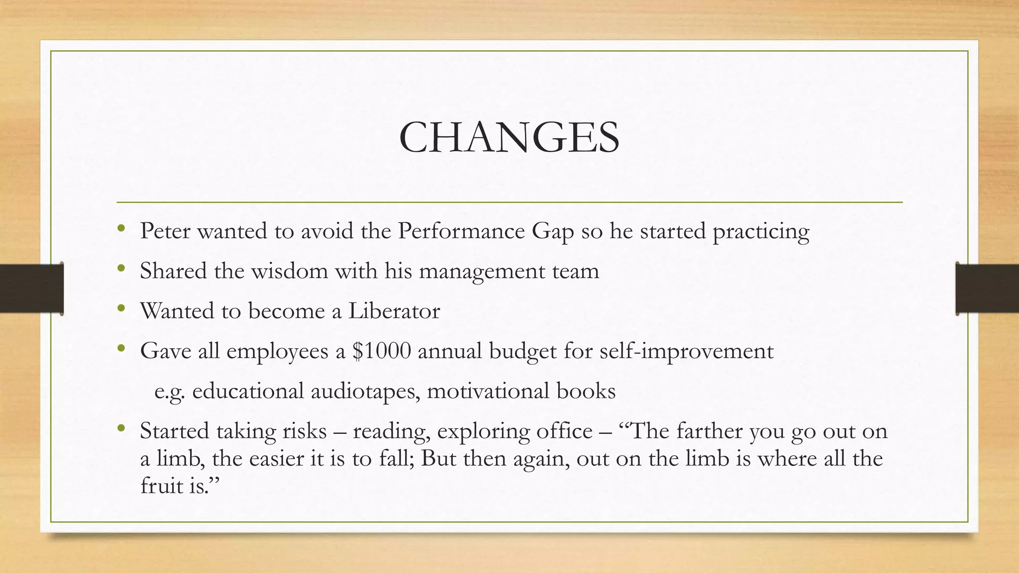 Leadership Wisdom Chapter 6 | PPT