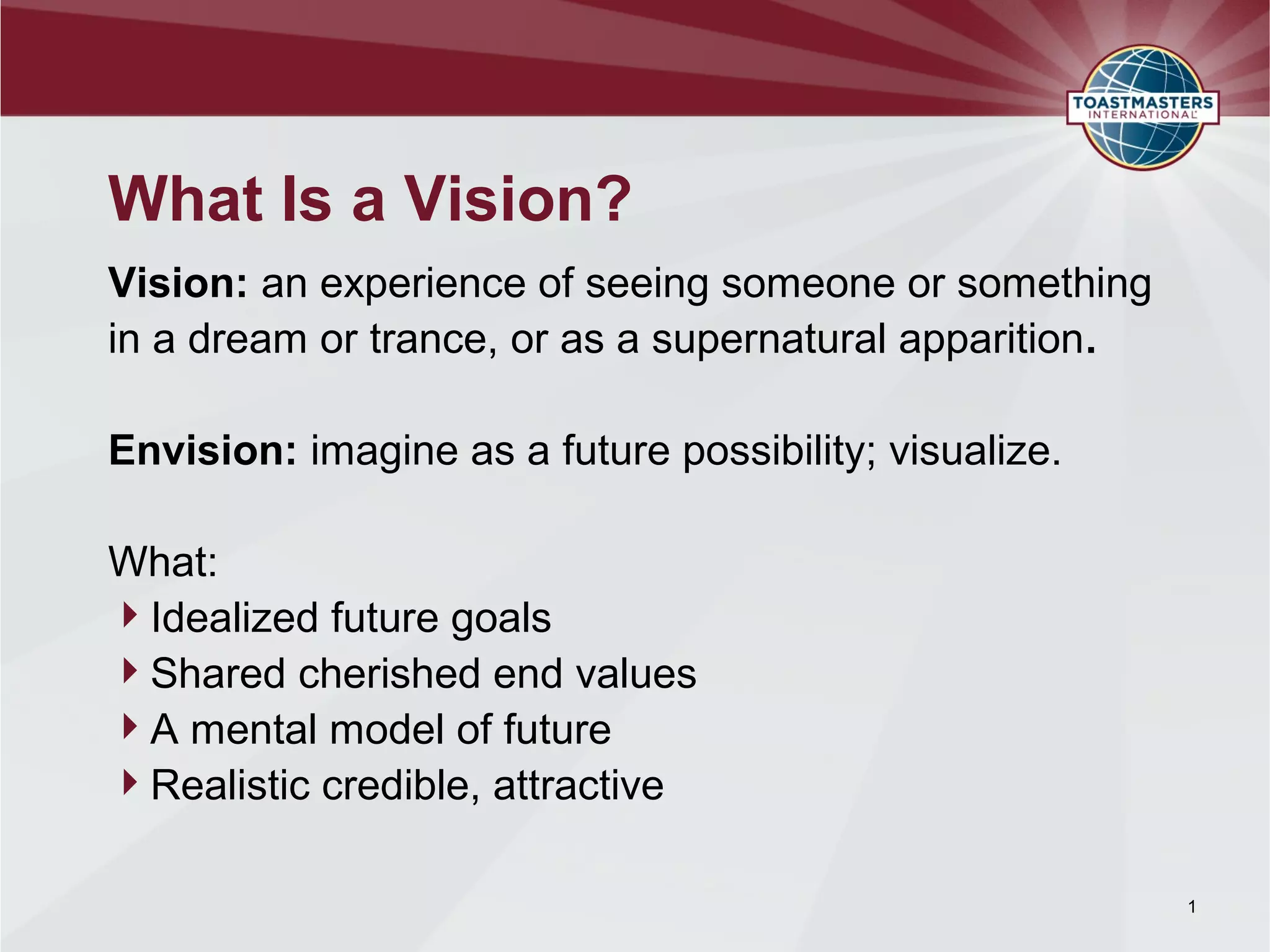 Leadership with en vision | PPT