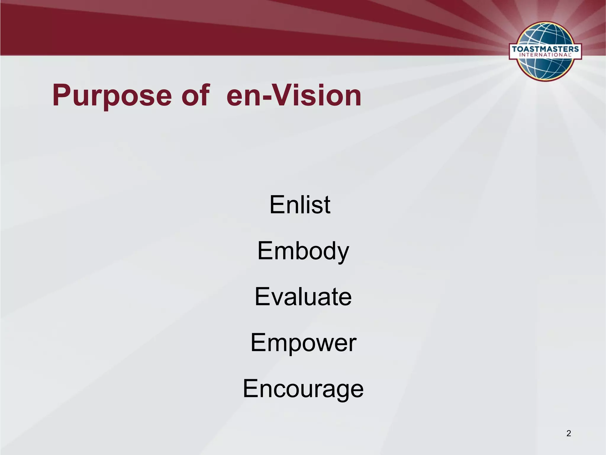 Leadership with en vision | PPT