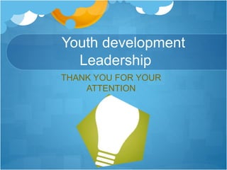 Leadership & youth development | PPTX