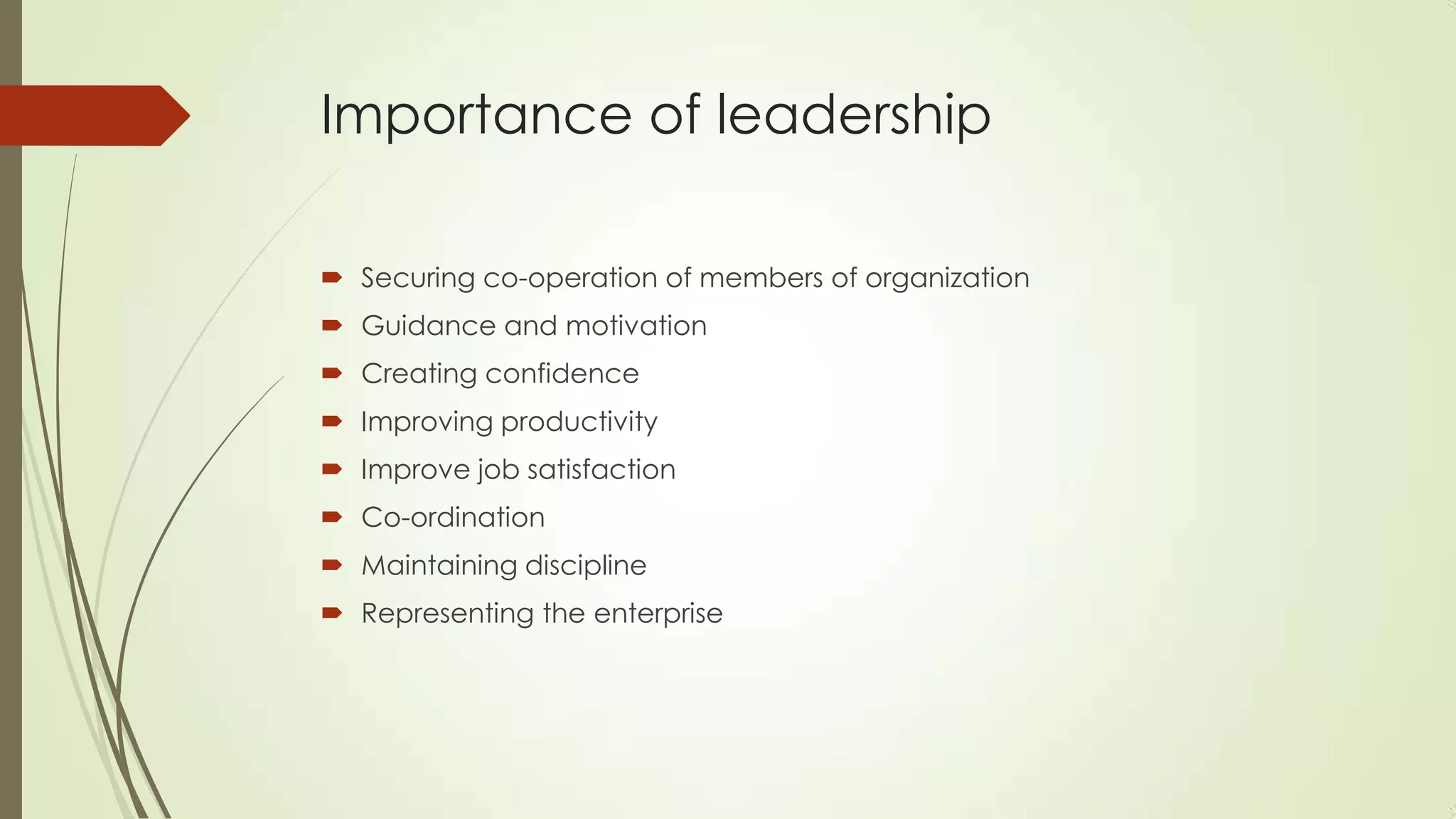 Leadershp presentation | PPTX