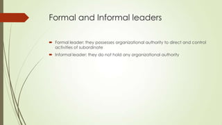 Leadershp presentation | PPT
