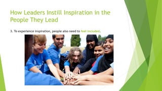 Leaders inspiring leaders | PPT