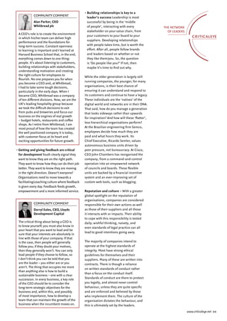 Leader's legacy | PDF | Executive Leadership & Management | Business