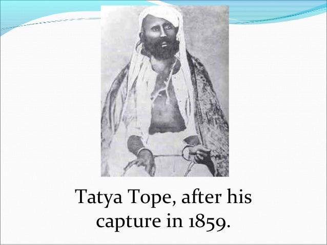 Leaders of 1857 revolt