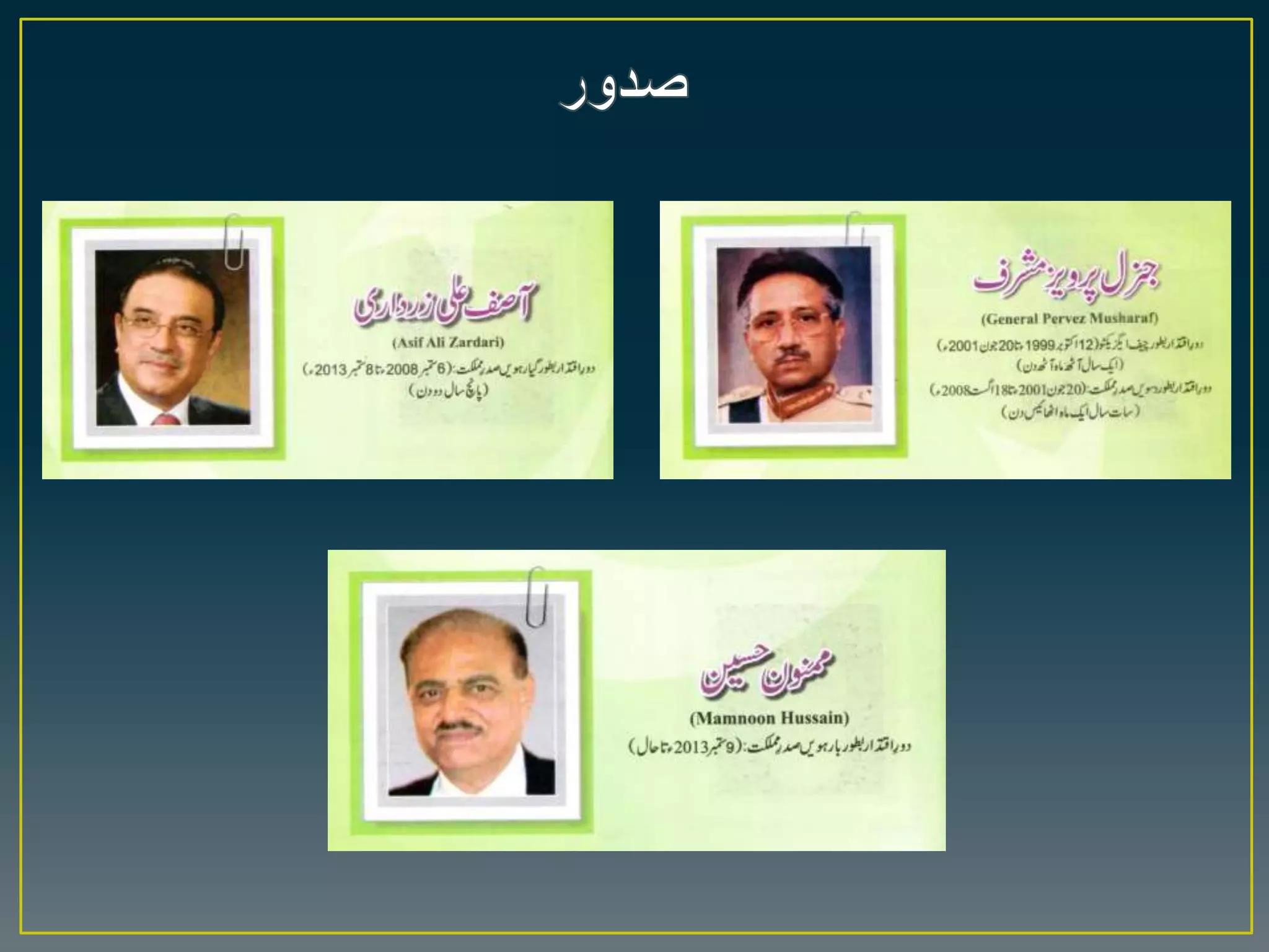 Leaders of pakistan | PPT | Free Download