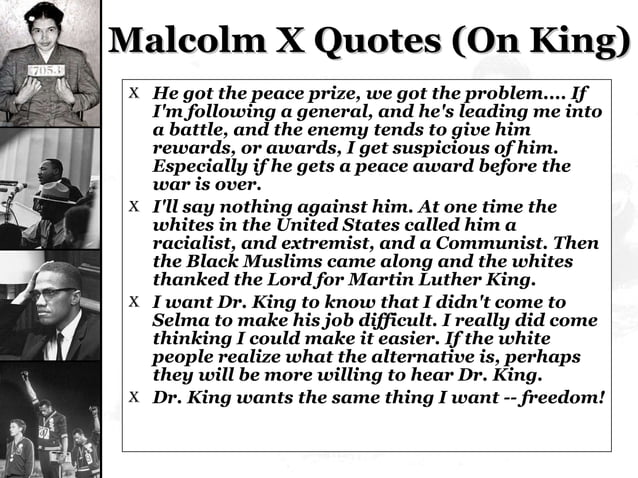 Leaders of the black civil rights movement