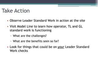 Leader_Standard_Work_sample.ppt lean management | PPT