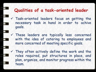 Leader, Task Oriented.pdf