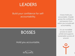 Leader vs Boss: 12 Delineating Characteristics of a Leader | PDF