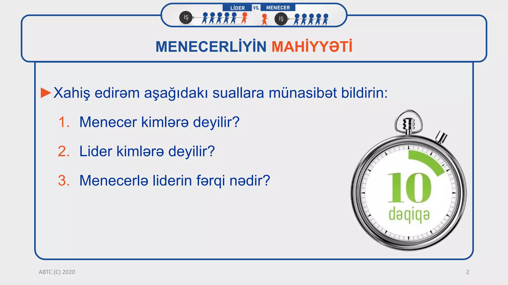 Lider vs. Menecer | PPT