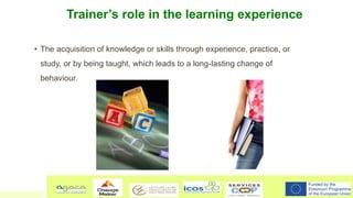 Learning Styles - Training for trainers - LeadFarmProject | PPTX
