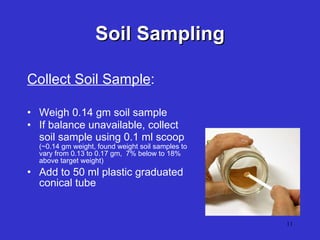 Lead soil field test presentation | PPT