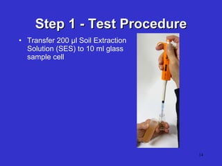 Lead soil field test presentation | PPT