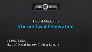 Lead generation ppt | PPT