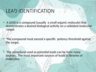 LEAD IDENTIFICATION for pharmacognosy.pptx