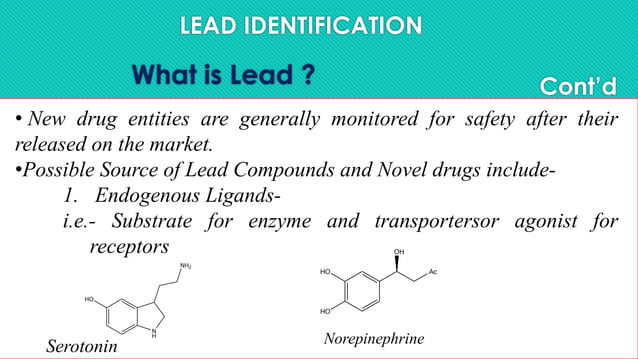Lead identification | PDF | Pharmaceutical Industry | Industries