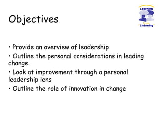 Leading change | PPT
