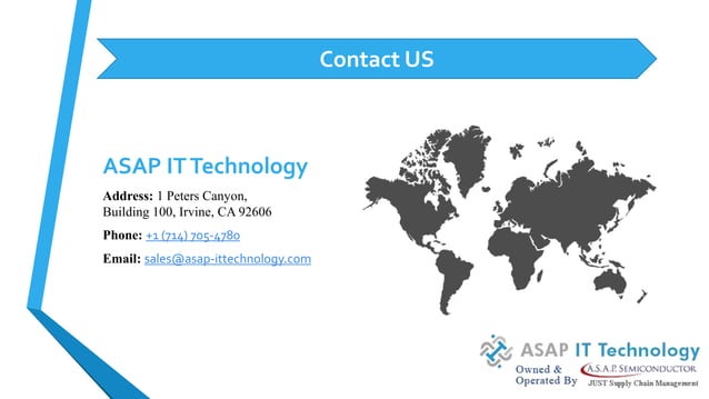 ASAP IT Technology - Computer Hardware Parts Distributor | PPT