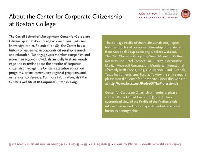 Leading Across the Organization (executive summary) | PPT