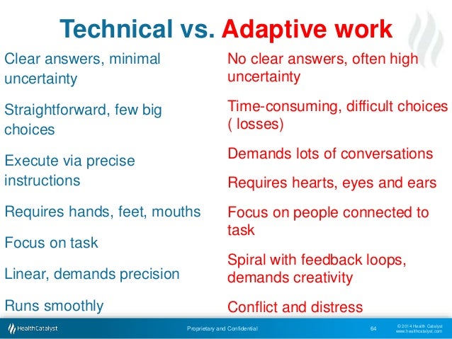 Leading Adaptive Change: A Framework to Transform Healthcare