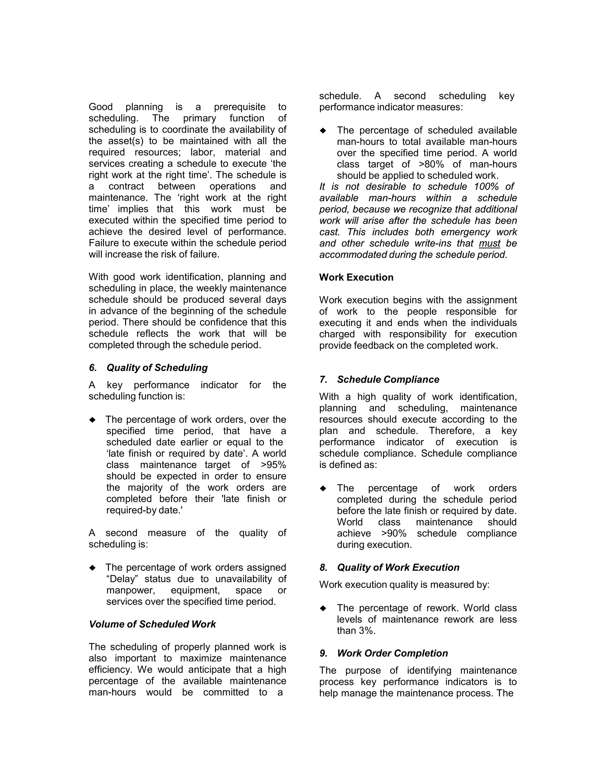 Leading and Lagging Key Performance Indicators | PDF