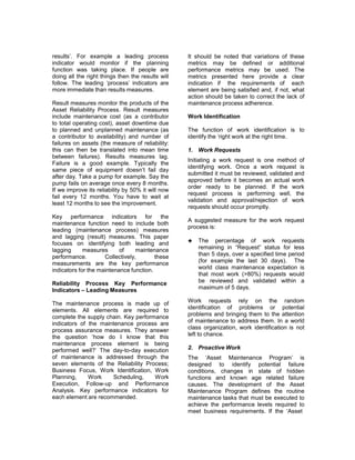 Leading and Lagging Key Performance Indicators | PDF