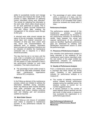 Leading and Lagging Key Performance Indicators | PDF