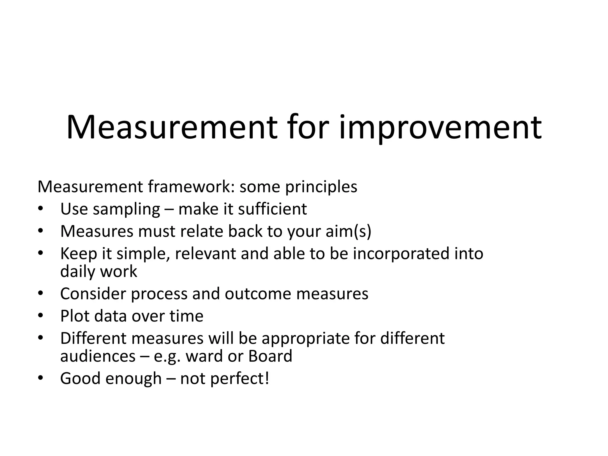 Leading an improvement project | PPTX