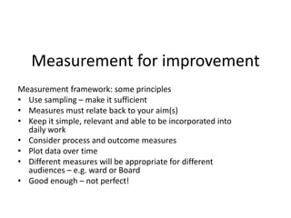 Leading an improvement project | PPTX
