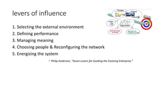 Leading a self organised team | PPTX | Business | Business and Finance