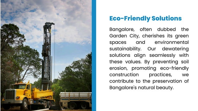 Leading Best Dewatering Company | Complete Dewatering System | PPT